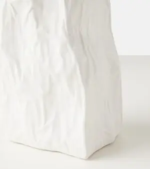 101 COPENHAGEN Kami Medium Ceramic Vase - White