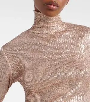 Norma Kamali Sequined Top