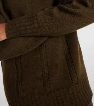 TOM FORD Waffle-knit Cashmere And Cotton Sweater