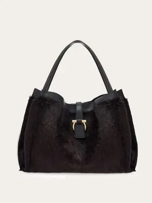 FERRAGAMO Tote Bag With Fringe Detail