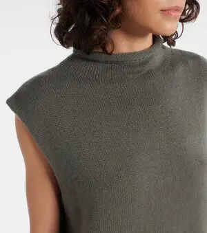 LISA YANG Knitted Cashmere Top