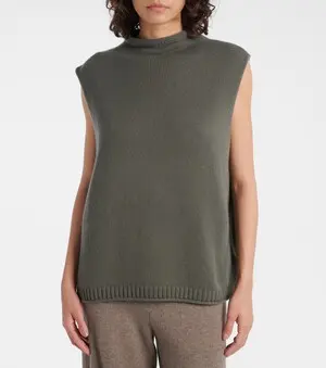 LISA YANG Knitted Cashmere Top