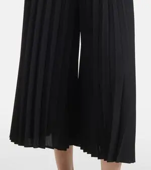 JOSEPH Anvers Airy Plissé Cropped Culottes