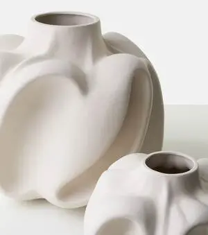 101 COPENHAGEN Wabi Medium Ceramic Vase - White