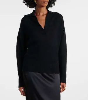TOM FORD Cashmere And Silk Polo Sweater - Black