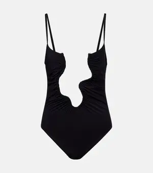 Christopher Esber Salacia Cutout Swimsuit - Black