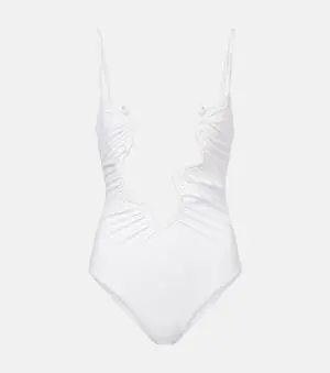 Christopher Esber Salacia Cut Out Swimsuit - White