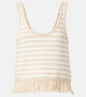 The Upside Freida Striped Knit Top