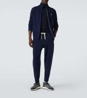 Brunello Cucinelli Cashmere-blend Sweatpants