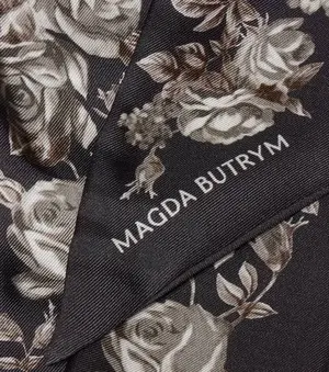 Magda Butrym Floral Silk Scarf