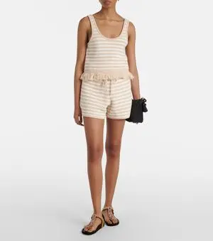 The Upside Canyon Roller Knitted Cotton Shorts