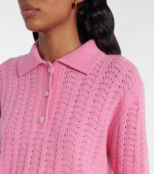 LISA YANG Masy Cashmere Polo Sweater
