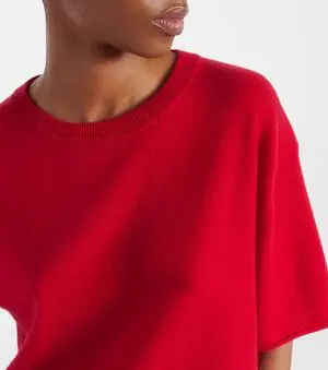 LISA YANG Cila Cashmere T-shirt - Red