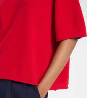 LISA YANG Cila Cashmere T-shirt - Red