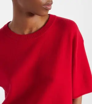 LISA YANG Cila Cashmere T-shirt - Red