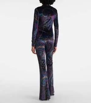 Etro Paisley Jersey Top