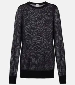 TOTEME Oversized Sweater - Black