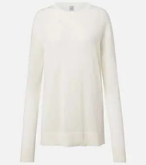 TOTEME Oversized Sweater - White