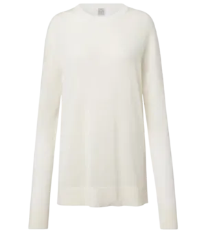 TOTEME Oversized Sweater - White