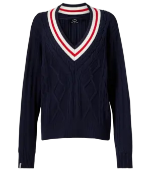 The Upside Renshaw Josette Cotton Sweater - Blue