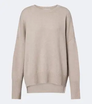 LISA YANG Mila Cashmere Sweater - Beige