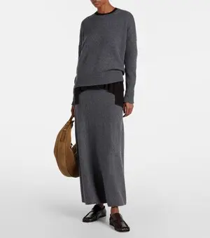 LISA YANG Mila Cashmere Sweater - Grey
