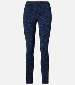 The Upside Mystere Reversible Printed Leggings - Blue