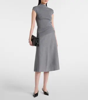 Jardin Des Orangers Wool Mockneck Top