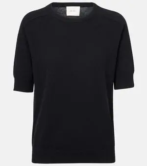 LISA YANG Kenza Cashmere T-shirt - Black