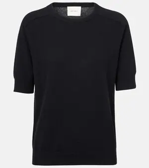 LISA YANG Kenza Cashmere T-shirt - Black