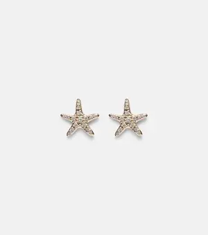 SYDNEY EVAN Starfish Stud Earrings - Gold