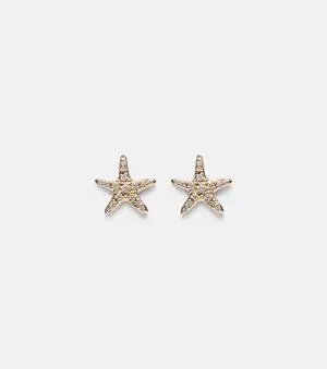 SYDNEY EVAN Starfish Stud Earrings - Gold