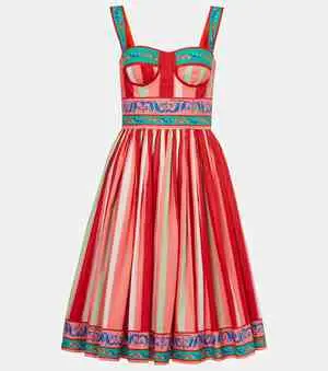 Dolce & Gabbana Stripes Day Dresses For Women