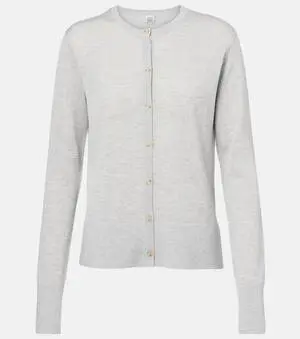 Toteme Crew Neck Cardigans For Women