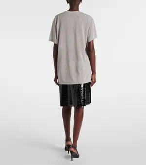 TOTEME Semi-sheer T-shirt - Grey