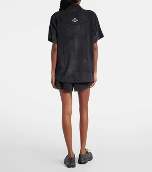 The Upside Saddle Up Cotton-blend Terry Shirt