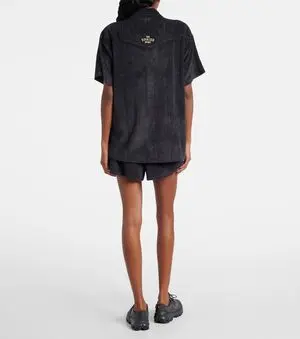 The Upside Saddle Up Cotton-blend Terry Shirt