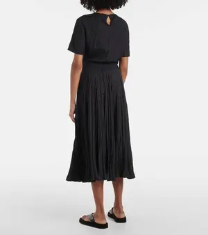 JOSEPH Sully Silk Midi Skirt