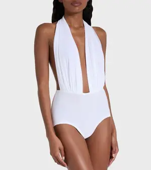 Norma Kamali Halterneck Bodysuit
