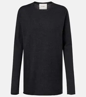 LISA YANG Cotton And Cashmere Sweater - Grey
