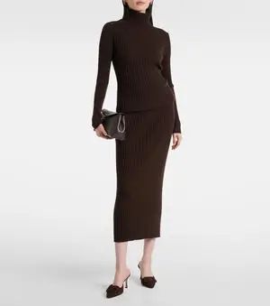 Jardin Des Orangers Ribbed-knit Cashmere Turtleneck
