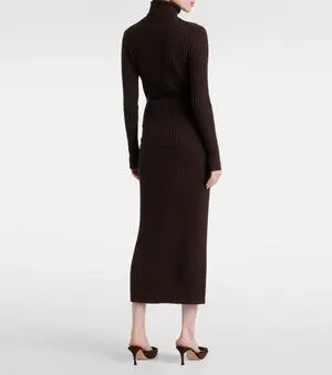 Jardin Des Orangers Ribbed-knit Cashmere Turtleneck