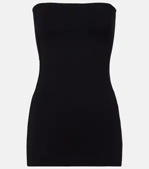 TOTEME Jersey Tube Top - Black