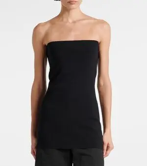TOTEME Ribbed Jersey Tube Top