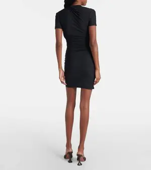 Christopher Esber Orbit Ruched Mini Dress