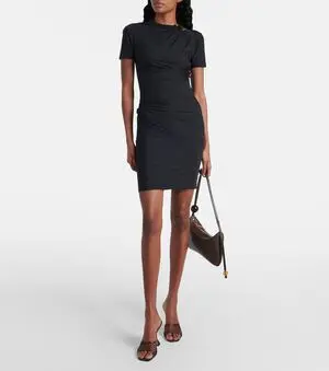 Christopher Esber Orbit Ruched Mini Dress