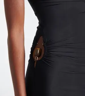 Christopher Esber Orbit Ruched Mini Dress