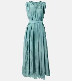 JOSEPH Martini Silk Maxi Dress - Blue
