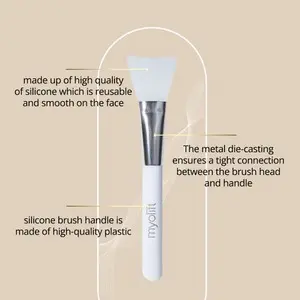 7E WELLNESS Silicone Brush Applicator For Skincare