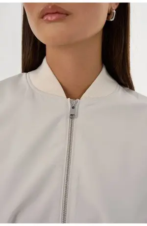 LAMARQUE Iriana Bomber Jacket - Whisper White